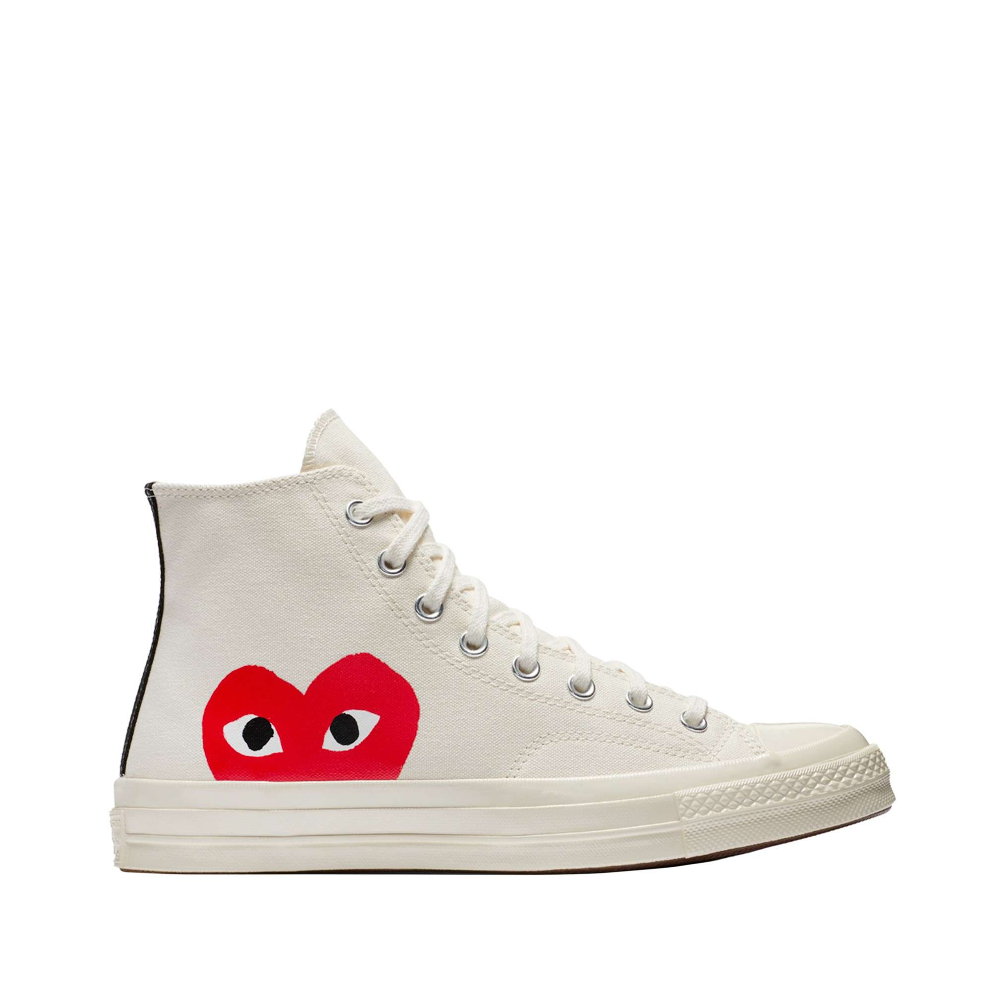 Converse Chuck 70 High Cream | Comme des Garçons PLAY | ACTSTOREONLINE
